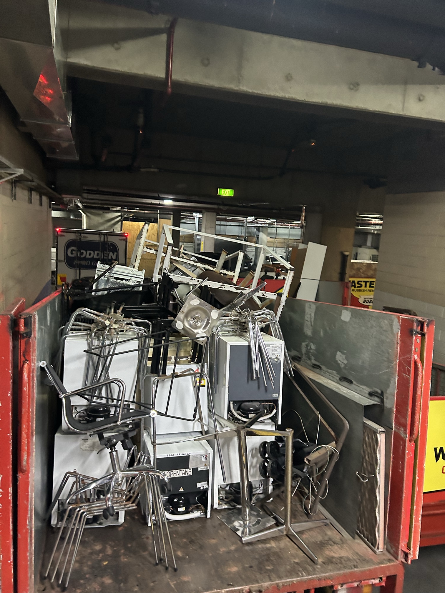 Surfers Paradise Hi-Rise Loading Dock Clearance - Wasteman Rubbish Removal