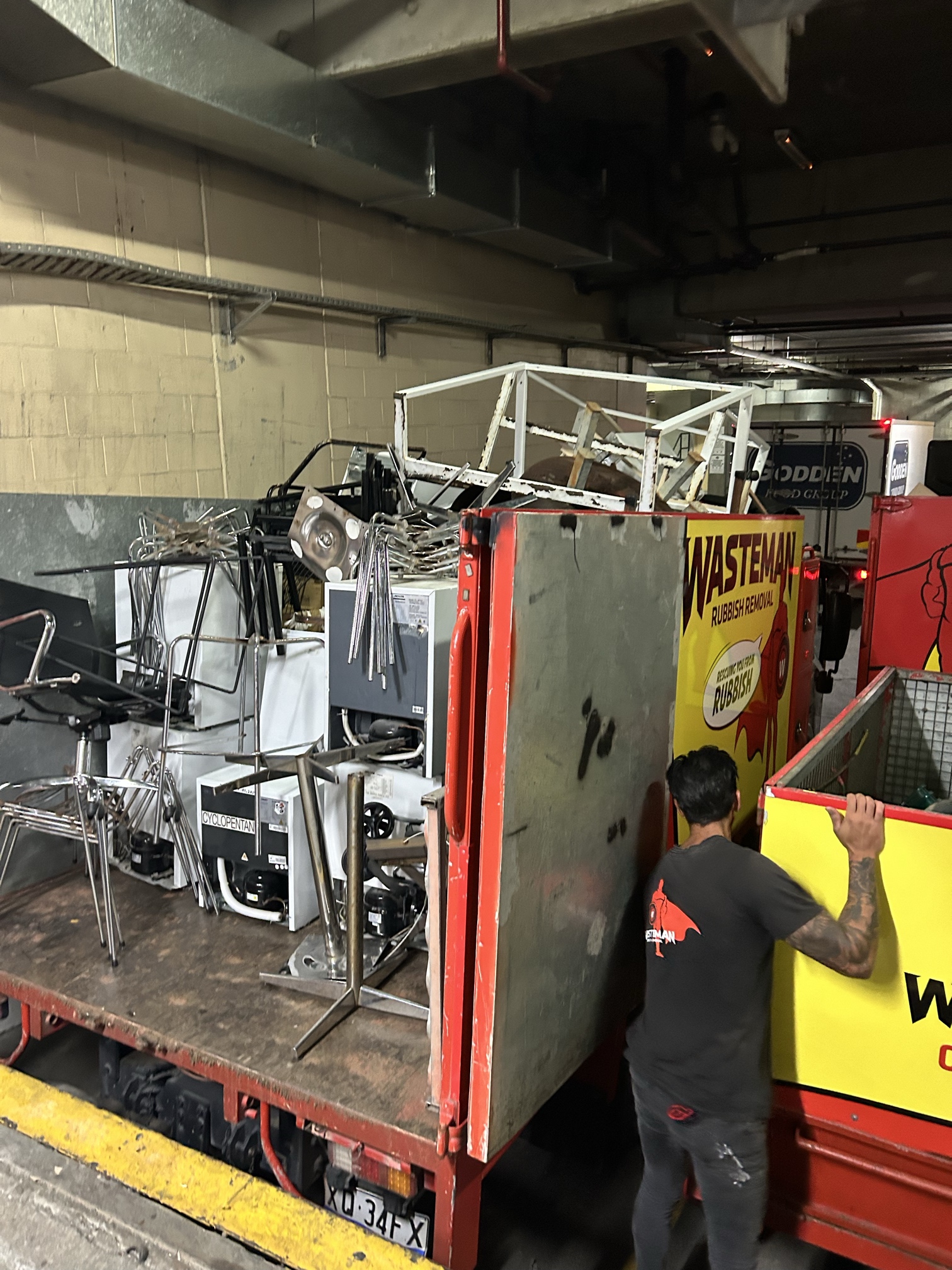 Surfers Paradise Hi-Rise Loading Dock Clearance - Wasteman Rubbish Removal